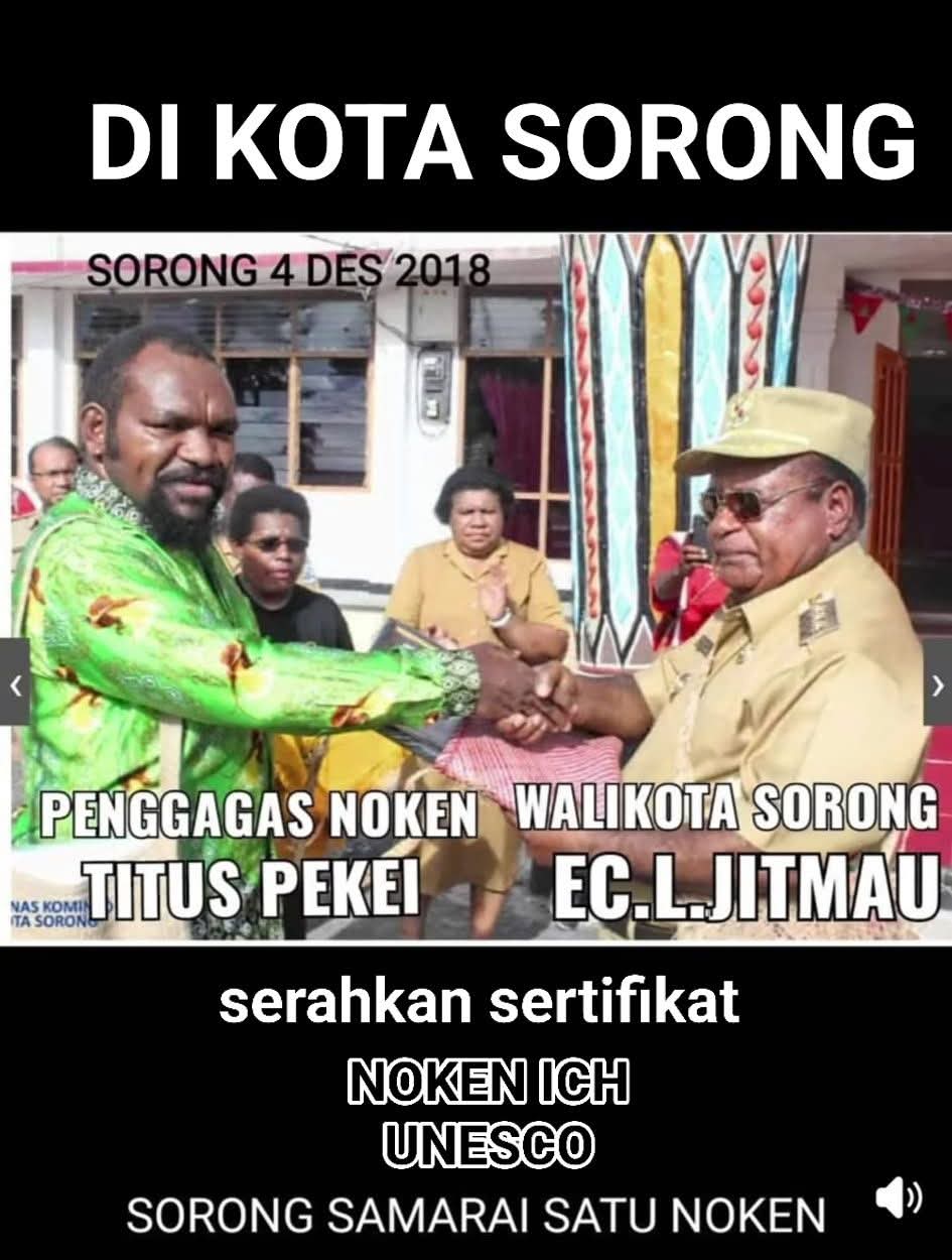 Noken Papua di Pentas Dunia: 4 Desember 2012 Pengakuan UNESCO sebagai ...